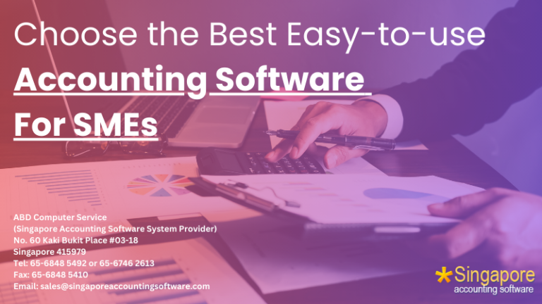 Choose the Best Easy-to-use Accounting Software For SMEs